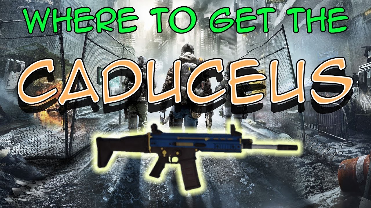 The Division How to get Caduceus Assault Rifle - YouTube