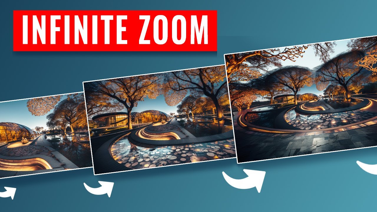 Create INFINITE ZOOM Animations for ARCHITECTURE (Midjourney) - YouTube