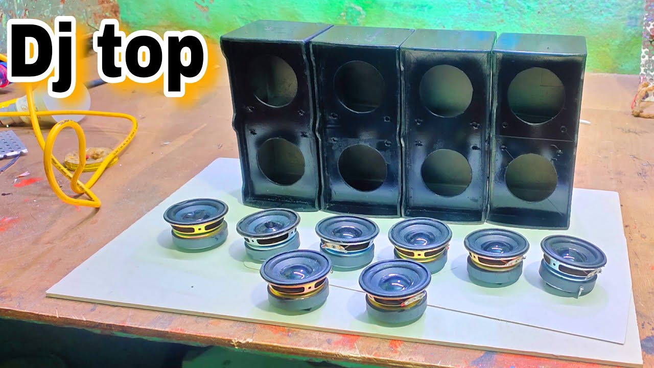 how to make mini dj top at home | mini dj setup - YouTube