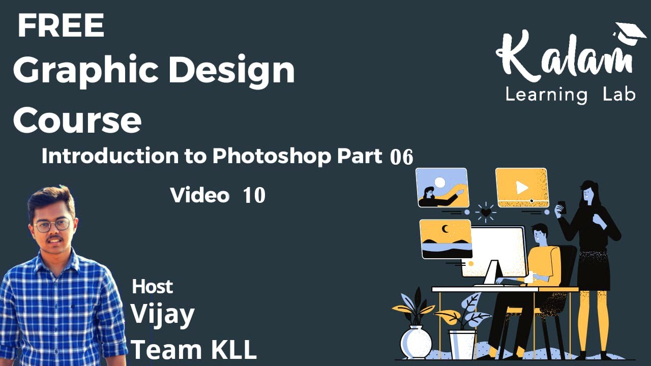 Free Graphic Design Course (video 10) | Learn photoshop | Graphic ...