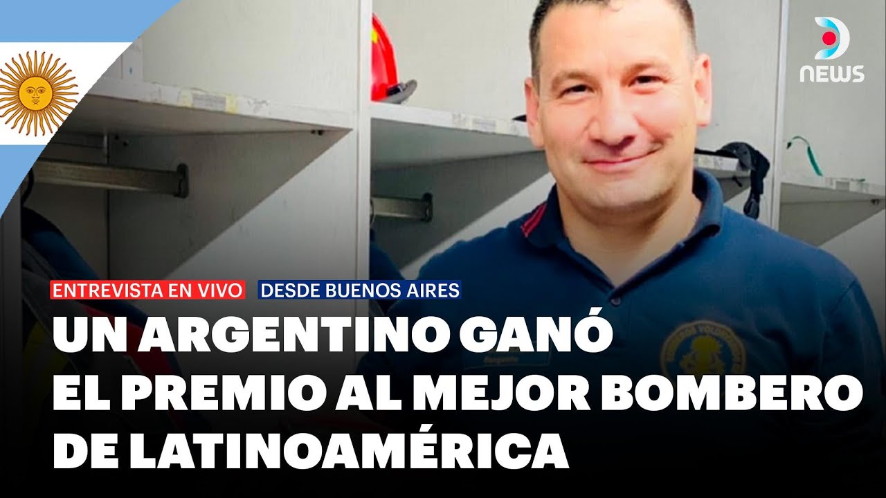 Entrevista al argentino David Cassani, el mejor bombero de ...