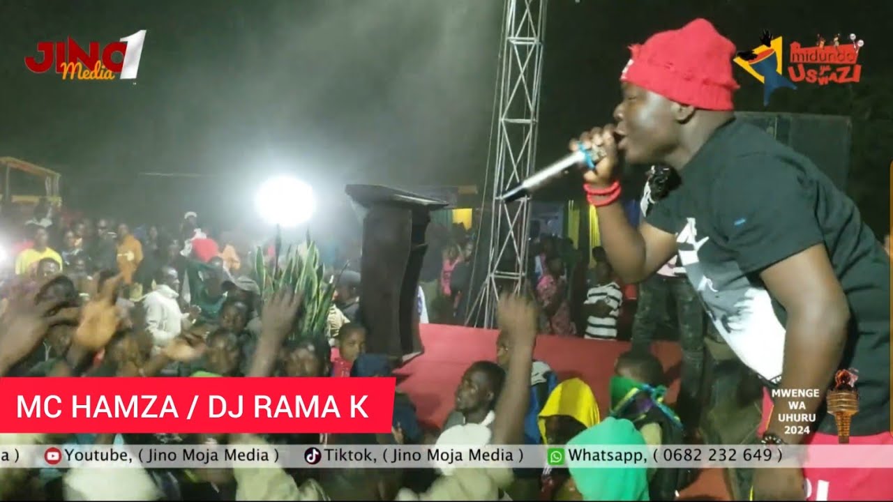 MC HAMZA NA DJ RAMA K KWENYE SHEREHE ZA MWENGE 2024 GAIRO PARTY 1 HII ...