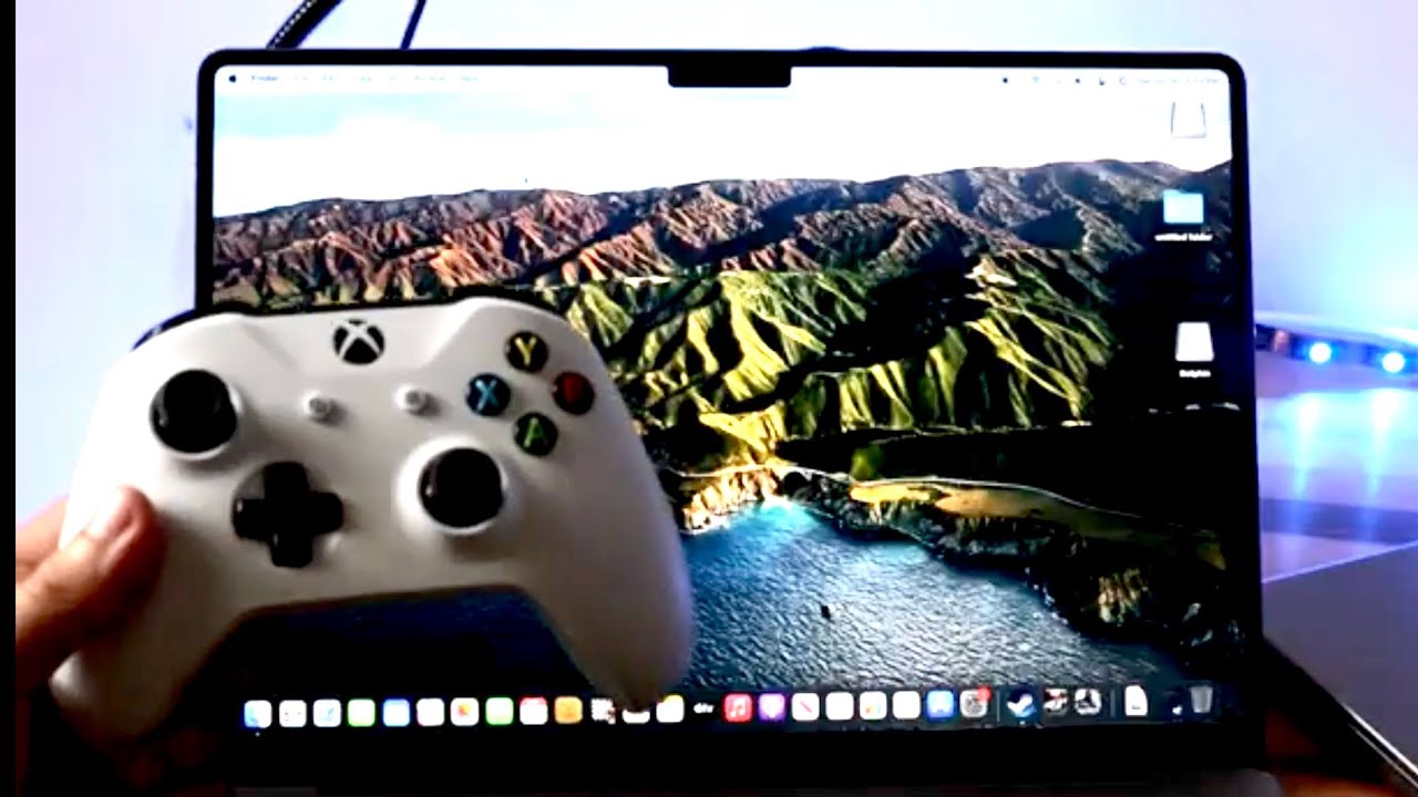 How To Connect Xbox Controller To MacBook - YouTube