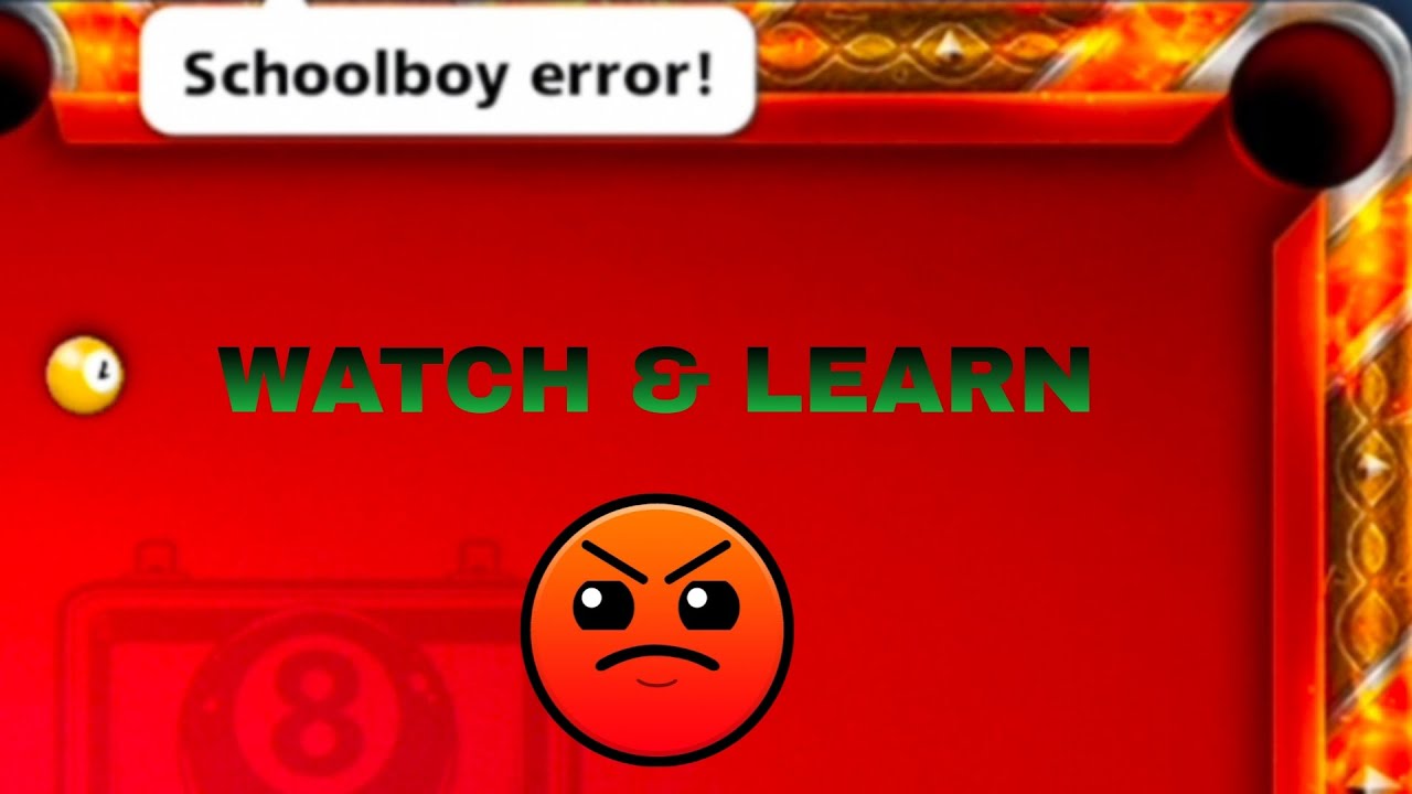 8 Ball Pool Hate This Chat School Boy Error Fire Rush 100M London ...