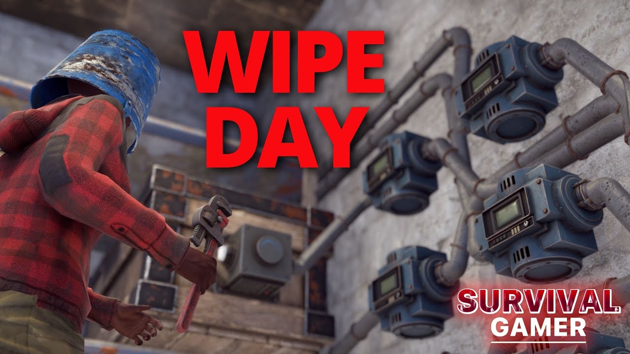 Rust Vanilla - WIPE DAY - Industrial Update - WIPE PROGRESSION - YouTube