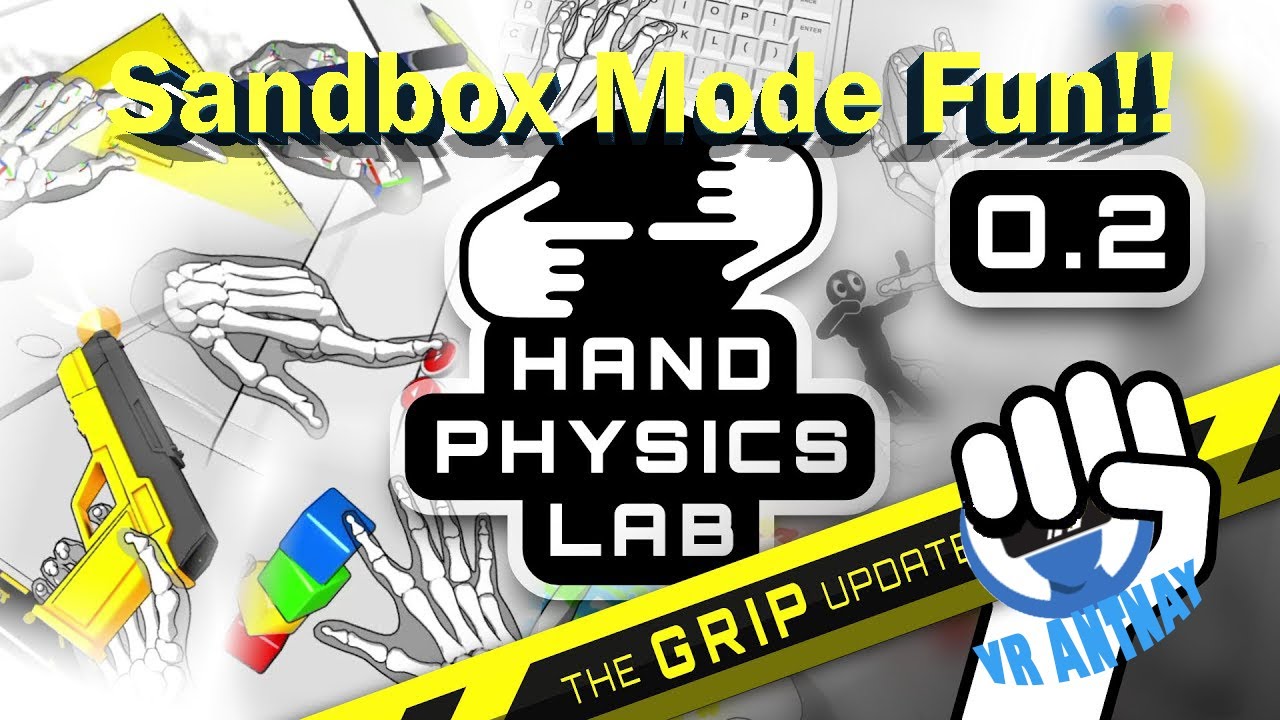 Hand Physics Lab on Oculus Quest 2 (Virtual Reality) - Sandbox mode fun ...