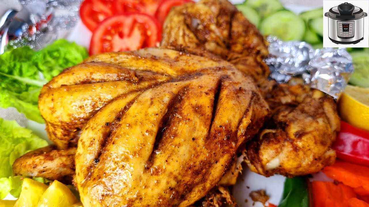 Instant Pot Chicken Chargha Recipe | Rotisserie Chicken - YouTube