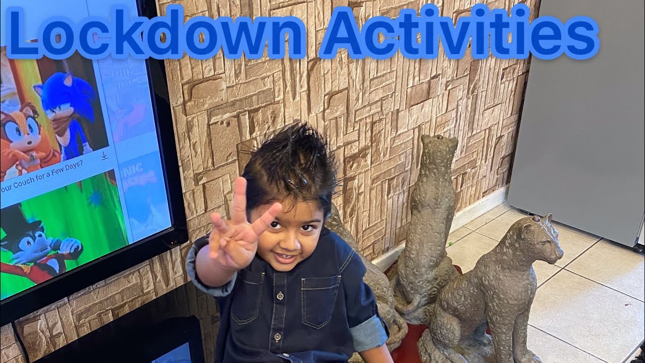 Lockdown activities. Trapped indoors with nowhere to go. - YouTube