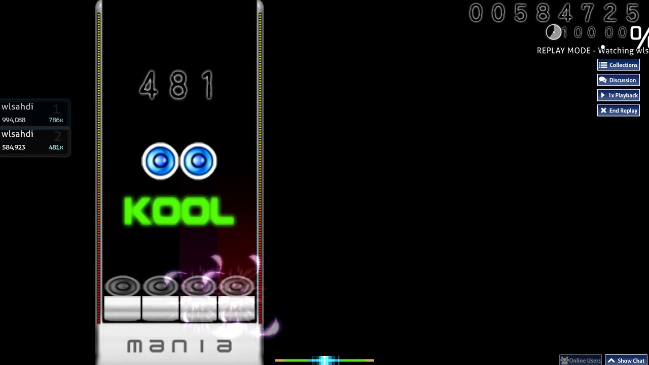 [osu! mania] Stepmania - 4 [Owens - HD] 100%!!! 4K - YouTube
