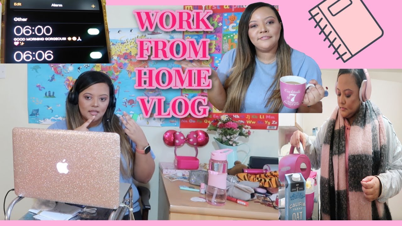 WORK FROM HOME ROUTINE VLOG| WHAT IS IT REALLY LIKE BEING AN ONLINE ESL ...