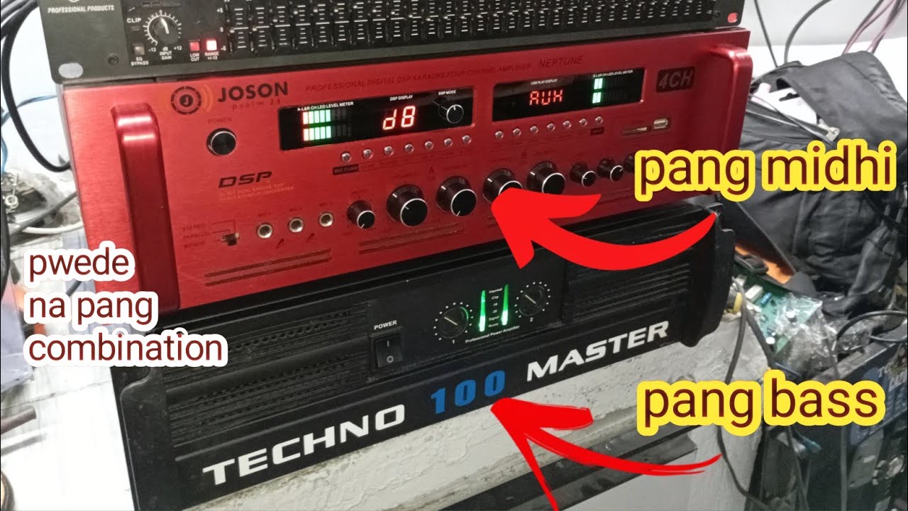 SOUNDCHECK TECHNO MASTER 100 X JOSON NEPTUNE,, Ganda ng combination - YouTube