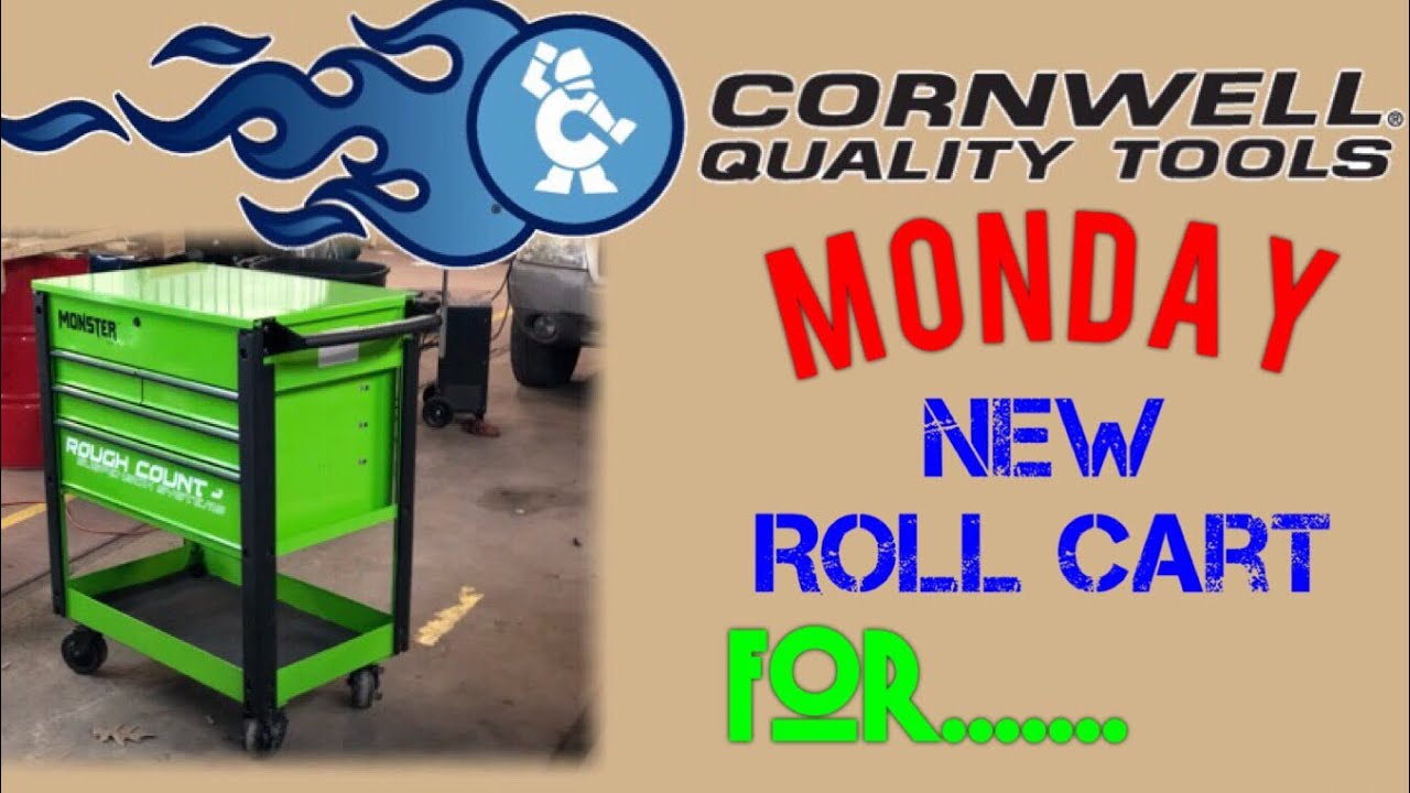 Cornwell Monday: New Roll Cart and Launch Scan Tool - YouTube