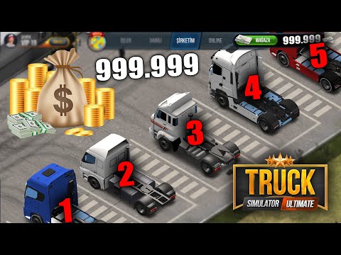 KOLAY PARA KAZANMA TAKTİĞİ !! OTURDUĞUNUZ YERDEN PARA KAZANIN | TRUCK SIMULATOR: ULTIMATE