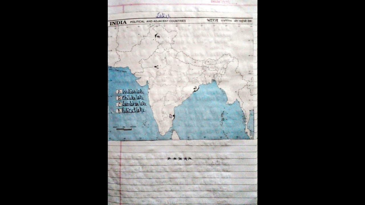 CBSE class 9th SST(geography) ch-3 Drainage map work ||@Sanshica - YouTube