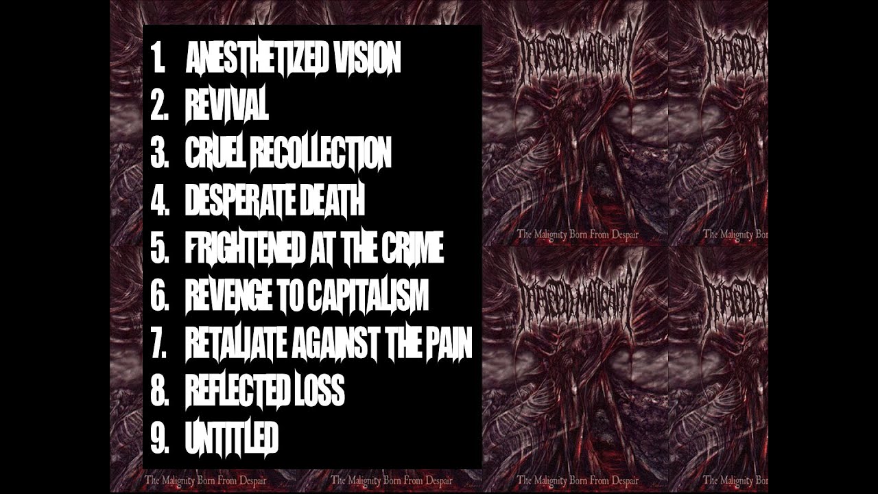 Infected Malignity - The Malignity born from Despair { Full Album ...