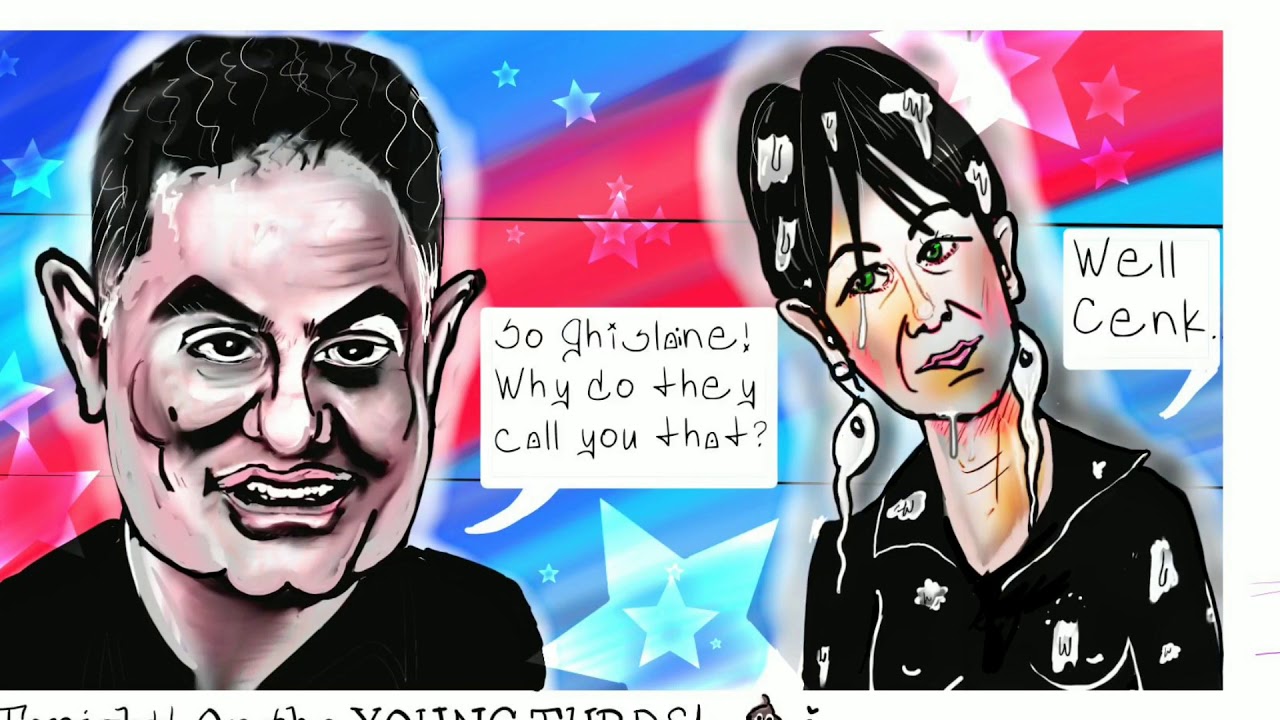 Ghislaine Maxwell on the Young Turks. Political Cartoon - YouTube