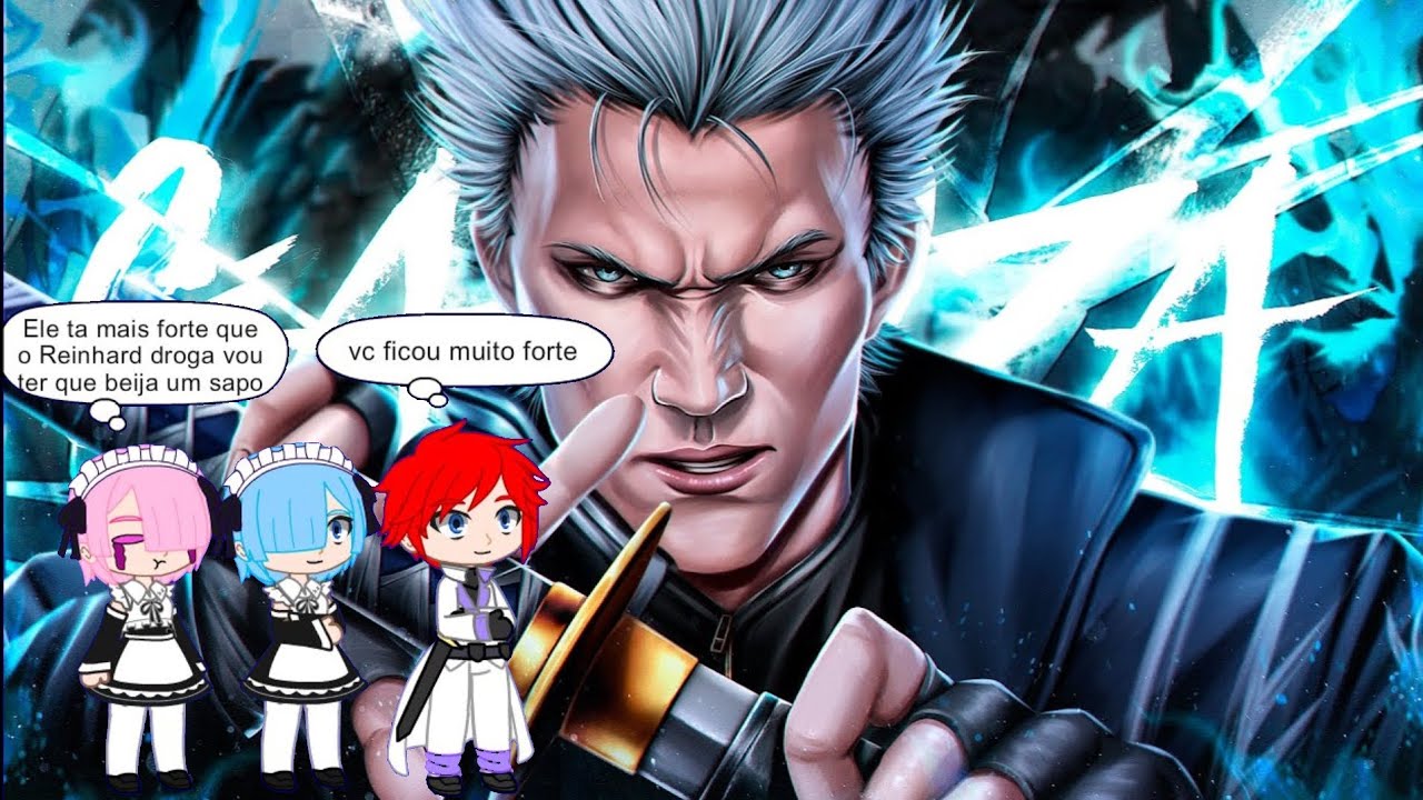 Re:Zero react Rap do Vergil(Gabriza)(parte final do Subaru As Vergil ...