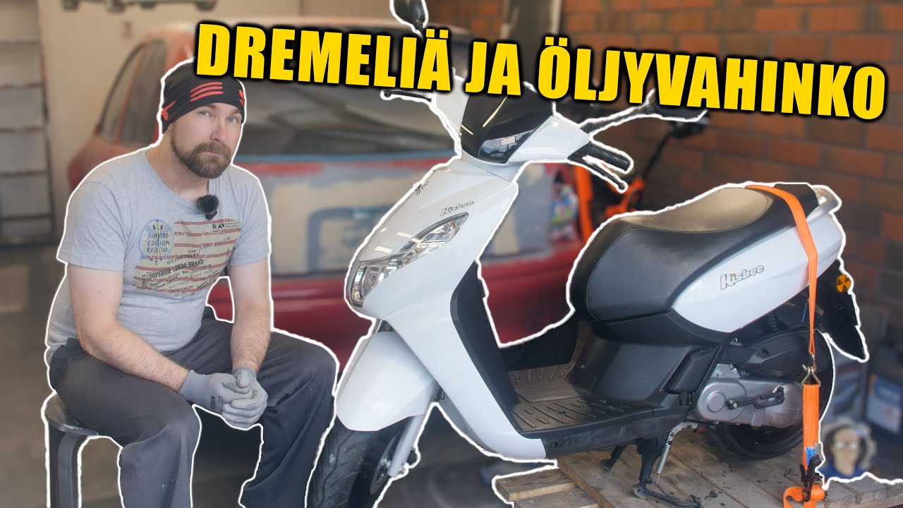 Mopon rassauksessa tarvitsee näköjään yllättävän paljon Dremeliä... ja ...