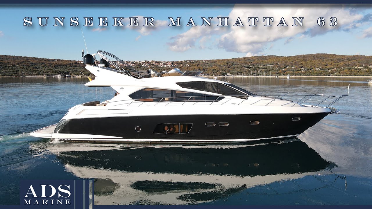 Sunseeker Manhattan 63 By ADS Marine - YouTube