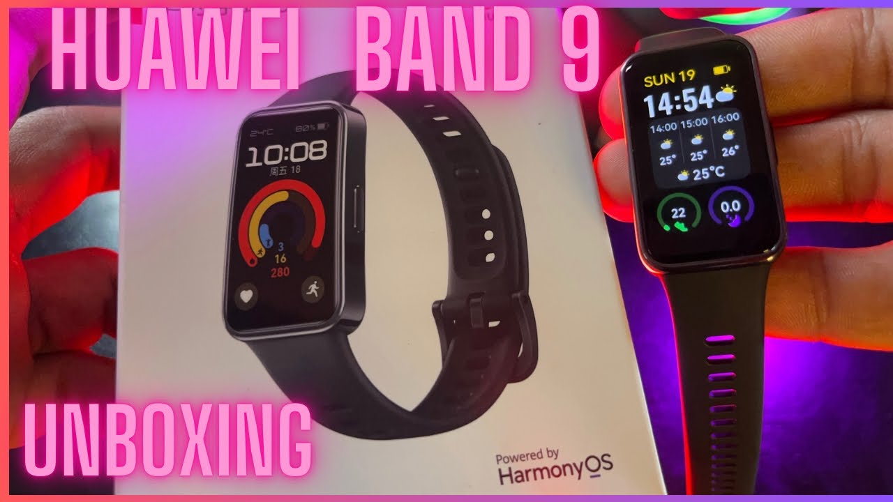 Unboxing completo Huawei band 9 , novidades e dúvidas - YouTube
