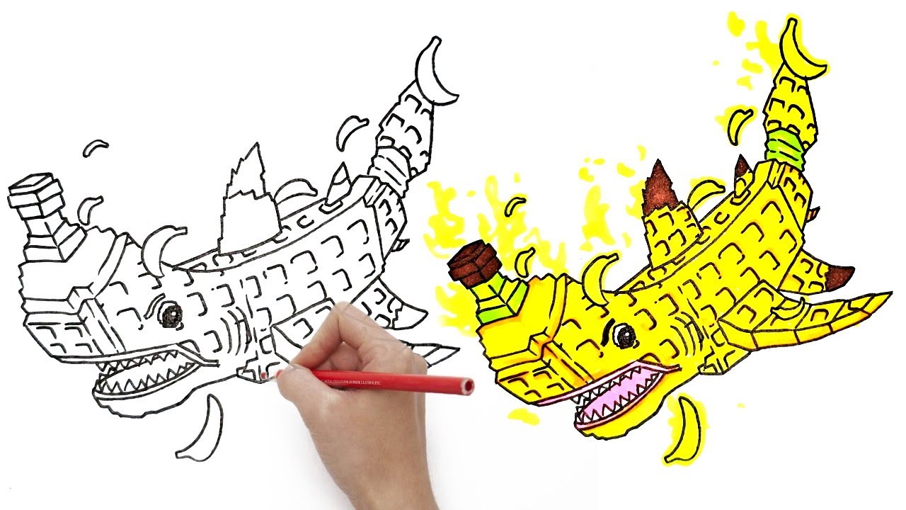Drawing Squalanana Steal a Brainrot Roblox | Speed Draw - YouTube