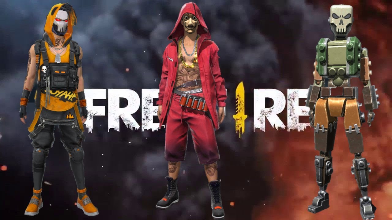 Garena Free Fire La Casa de Papel Level Up Store - YouTube