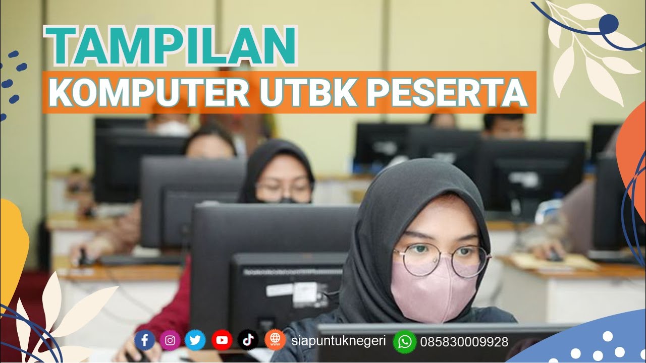 Model Tampilan Layar Peserta UTBK SNBT 2024 - YouTube