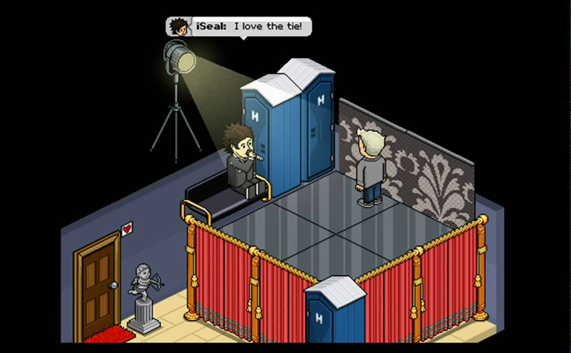 Habbo Runway - Do your turn on the Catwalk! - YouTube