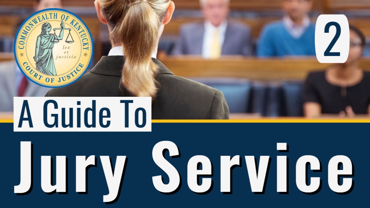 Jury Service: A jury of your peers starts with you! (2/3) - YouTube