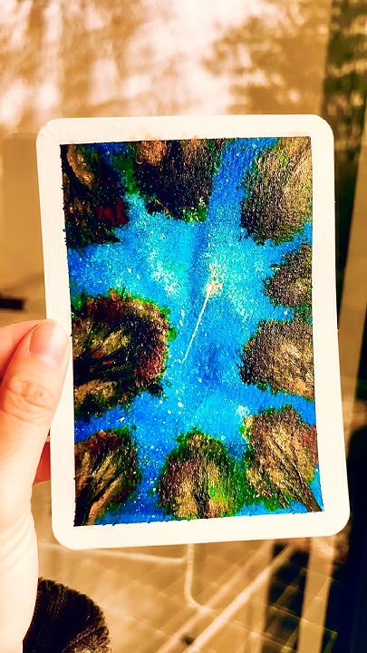 Shooting Star Art Tutorial 🌠🌟 - YouTube