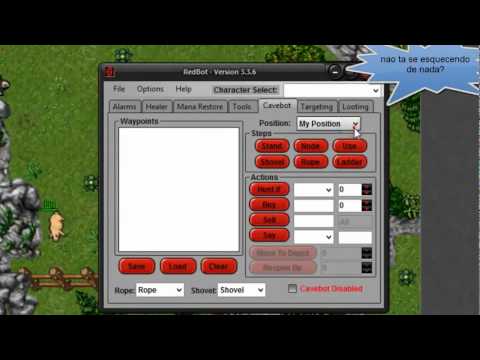 Tibia RED BOT sem Bugs + Waypoits automáticos - YouTube