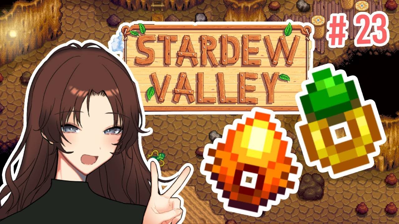 [Stardew Valley] WORKING TO GET THE NAPALM AND SLIME RING TODAY! - YouTube