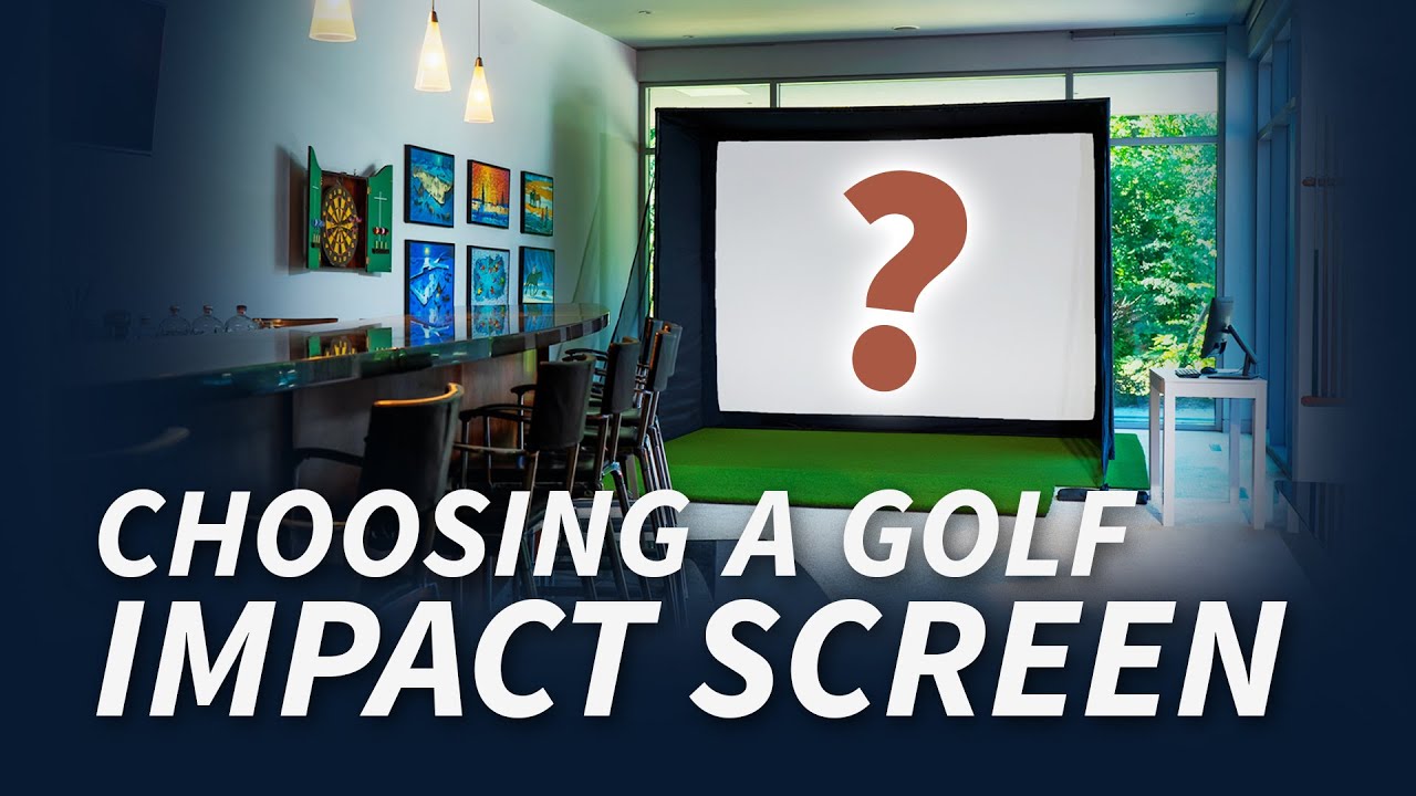 Choosing a Golf Impact Screen // Which screen is the right one for you ...