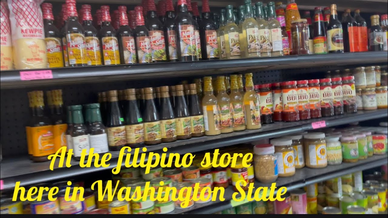 Shopping at Filipino Store here in Washington State @Happy Meal Blog Tv ...