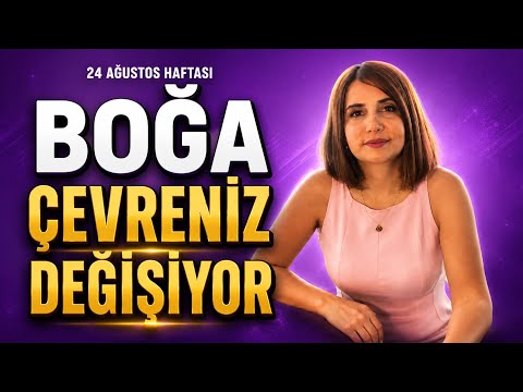 Boğa Burcu - Yükselen Boğa / 24 Ağustos - 30 Ağustos Haftalık Astrolojik Etkiler