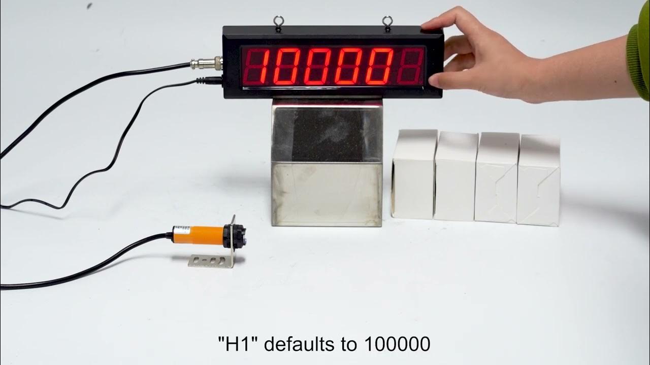 YMJOINMX 1.5in led digital counter - YouTube