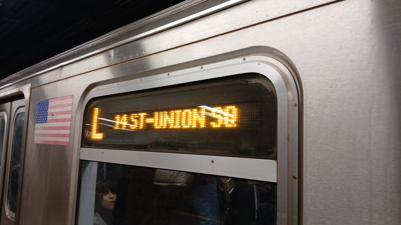 MTA NYCT Subways: BMT R143 & R160A (L) Train Begins/Ends Service @ 14th ...