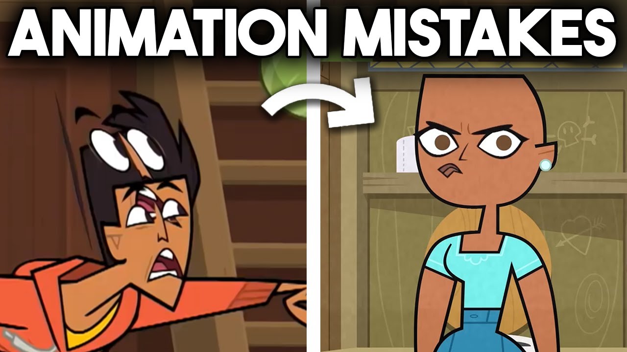 Total Drama Reboot Animation Mistakes - YouTube