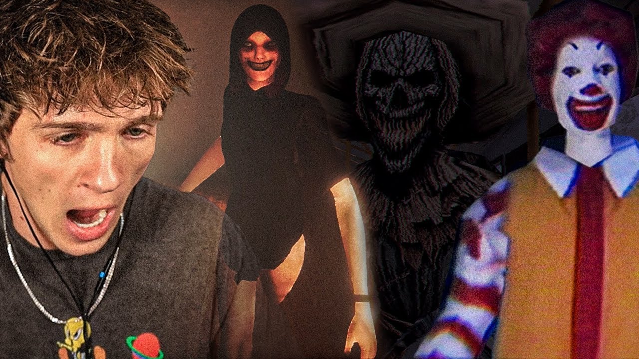 3 TERRIFYING *NEW* RANDOM HORROR GAMES [#17] - YouTube