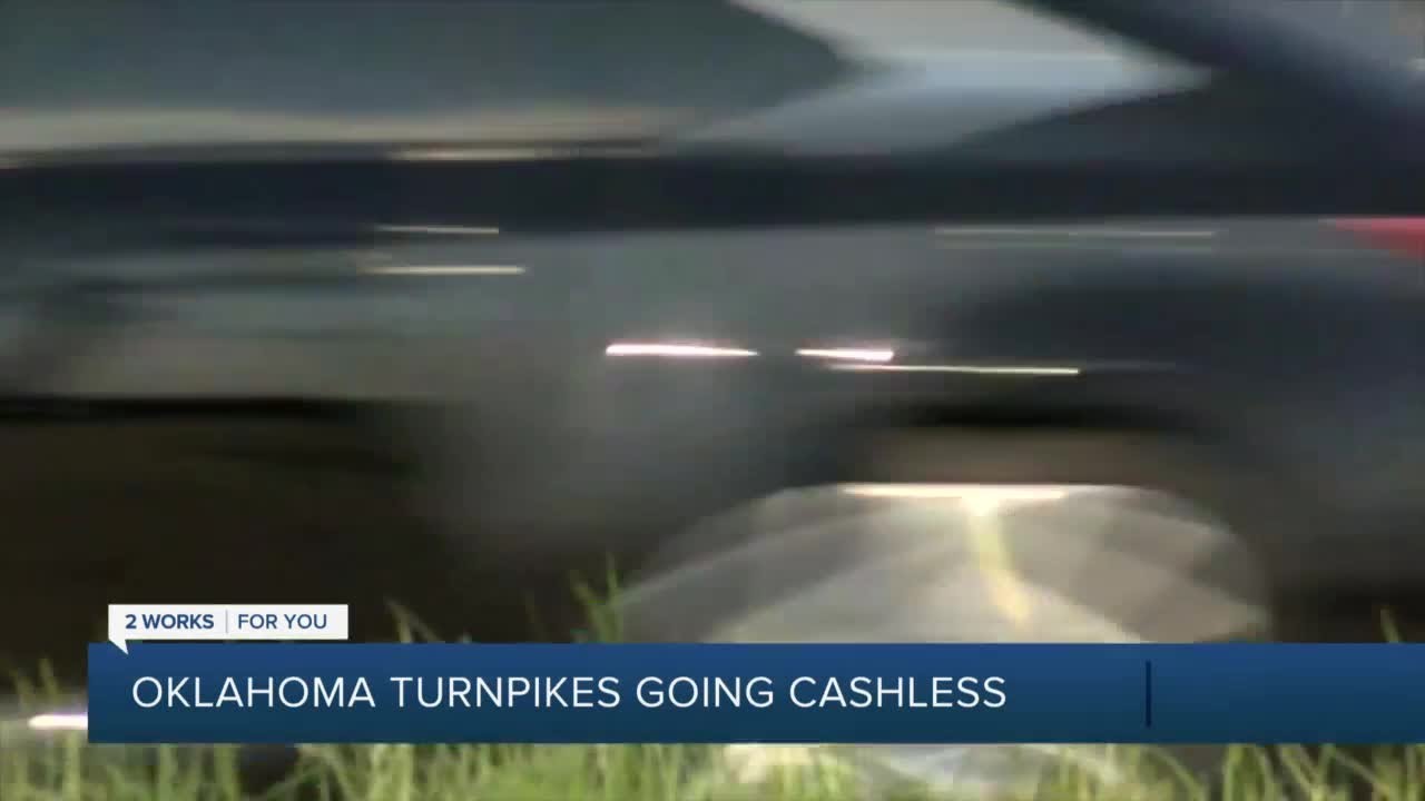 Oklahoma Turnpike Authority removing cash pay tolls - YouTube