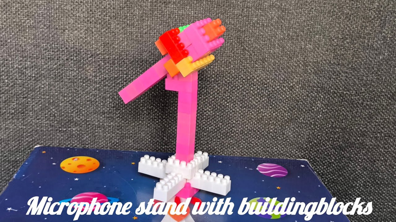 Satisfying DIY blocks Microphone stand|Satisfying DIY buildingblocks ...