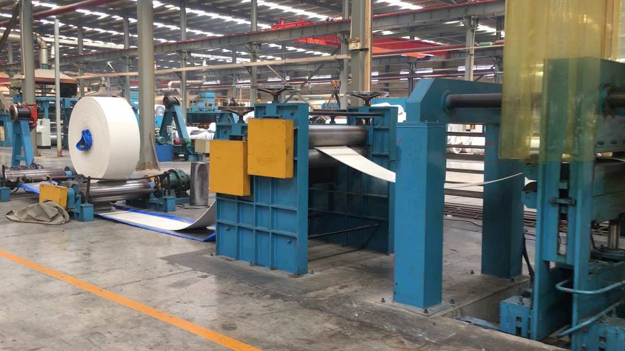 white conveyor belt production - YouTube