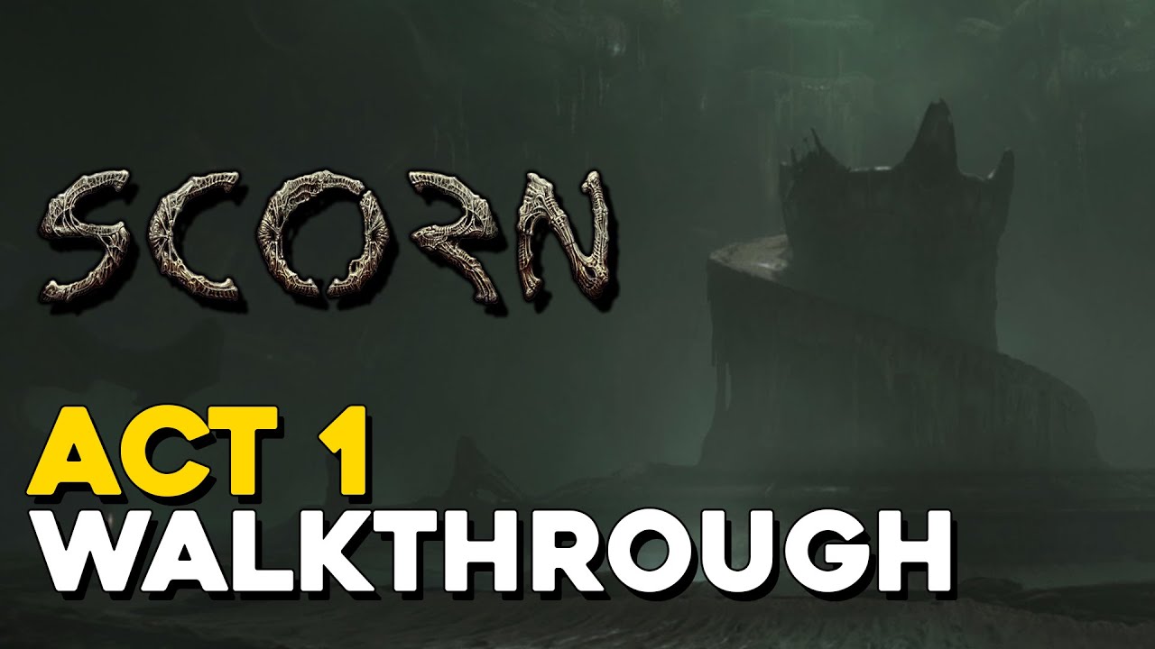 Scorn Act 1 Walkthrough - YouTube