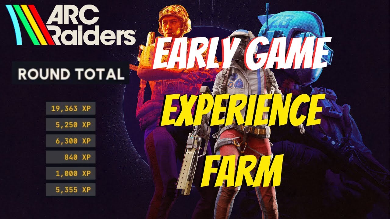 ARC Raiders solo early game experience farm - YouTube