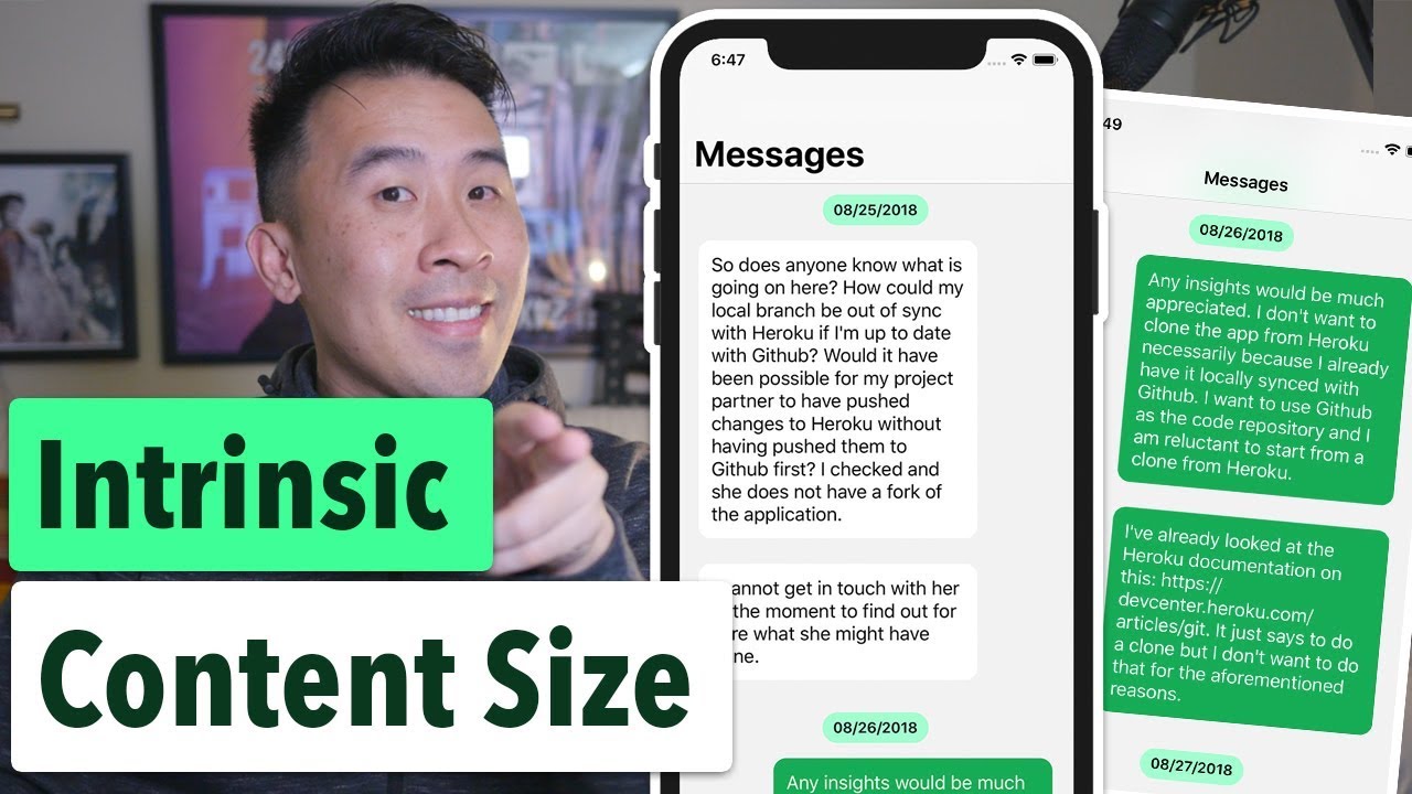 Swift: How to Use Intrinsic Content Size (Grouped Messages 04) - YouTube swift-how-to-use-intrinsic-content-size-grouped-messages-04-youtube