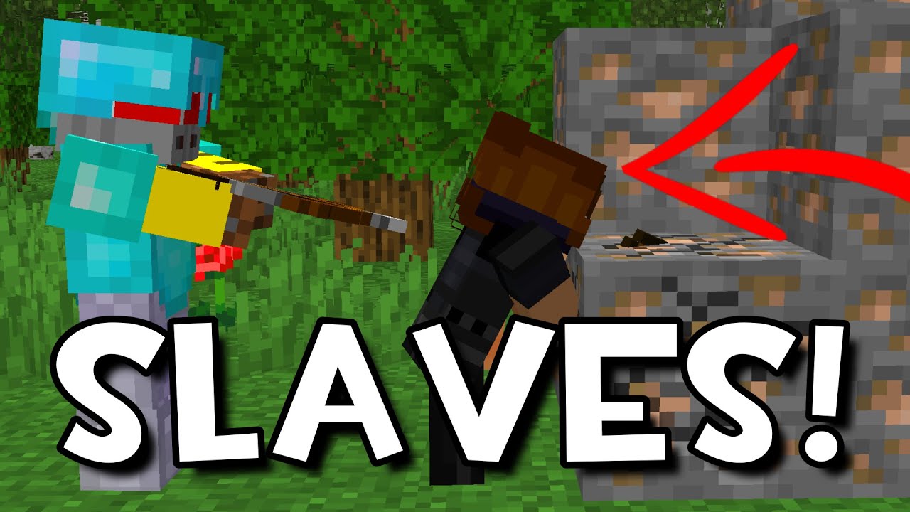 I Added Slavery Into Minecraft - YouTube