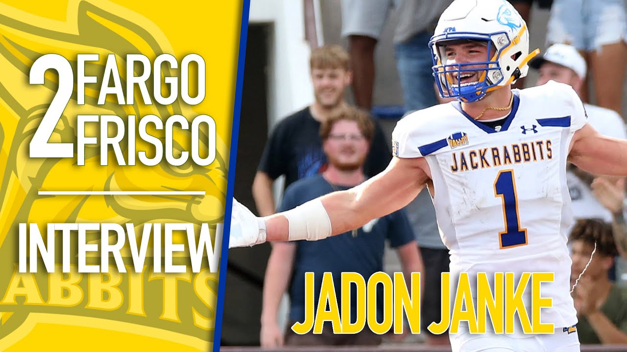 SDSU Wide Receiver Jadon Janke Interview | Fargo 2 Frisco | KFGO - YouTube