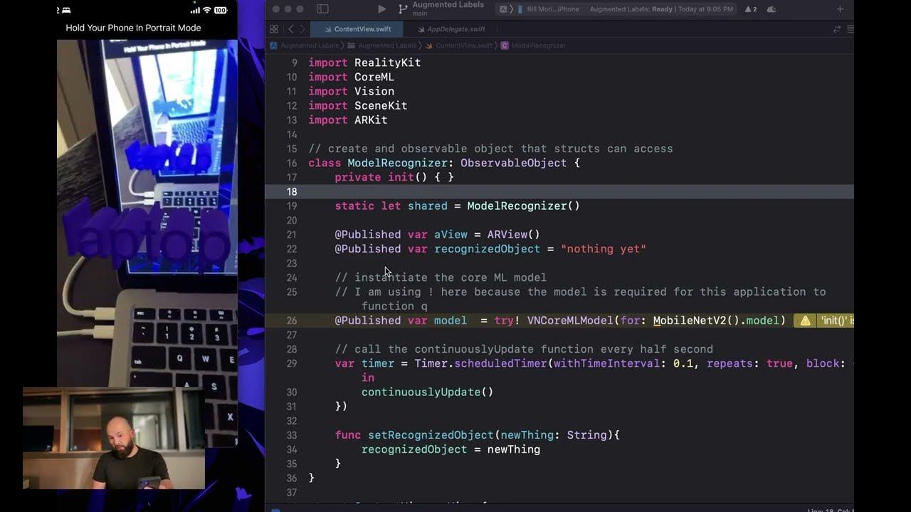 Swiftui Computer Vision Realitykit Youtube