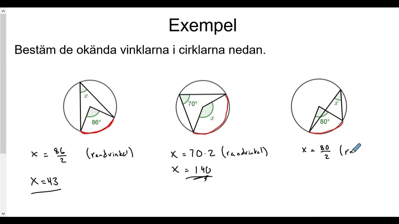 Matematik 2b: Geometri - repetition - YouTube