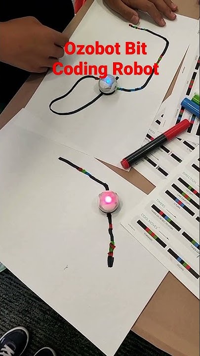 Ozobot Bit Coding Robot #shorts #technology #robots #mechanical #computer #robot #coding # ...